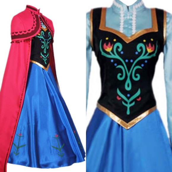 Ainiel | Tops | Frozens Anna Costume Vest Size Xl | Poshmark